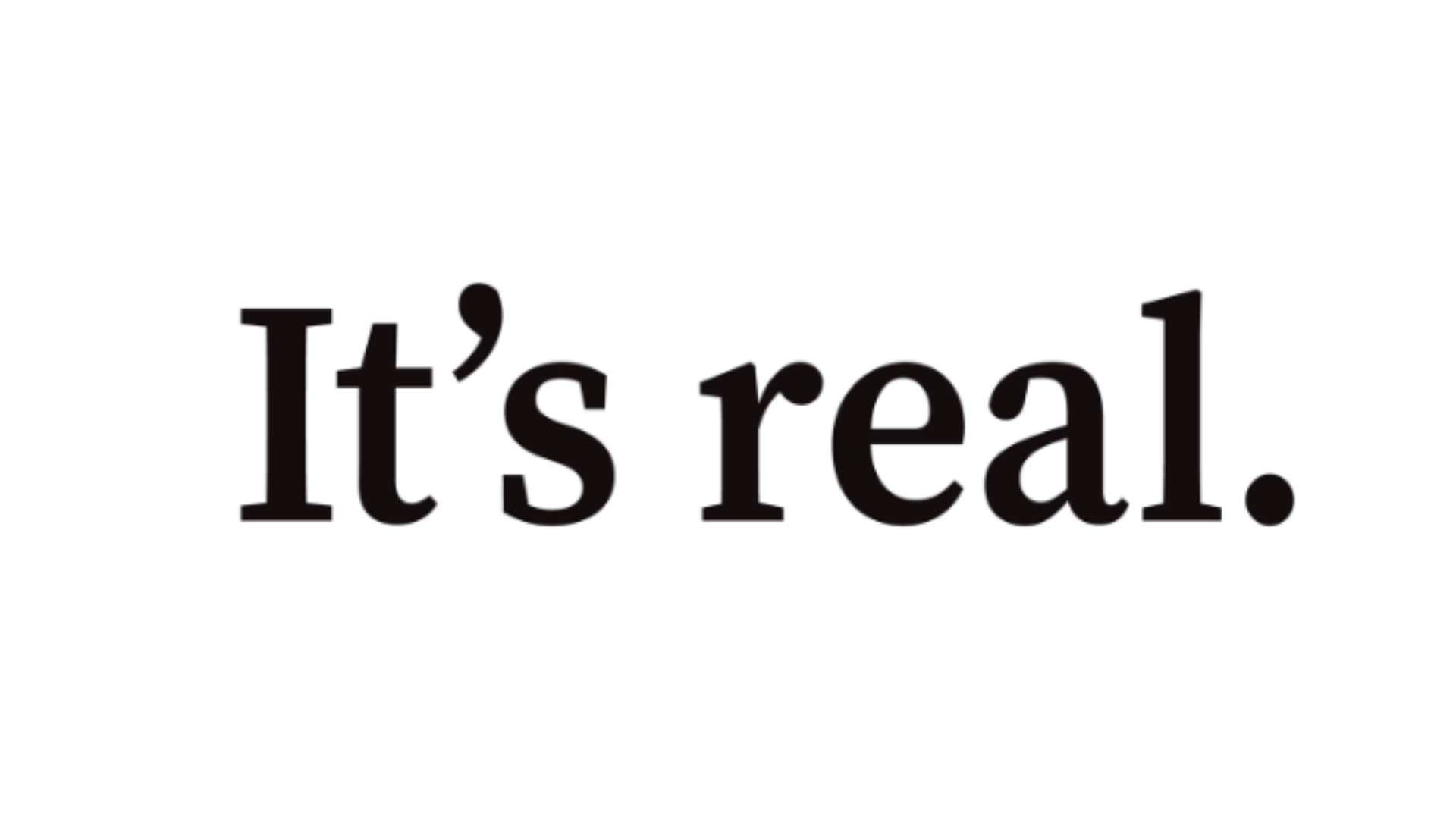 What's the story behind Its Real Solgan? | Seguin Business